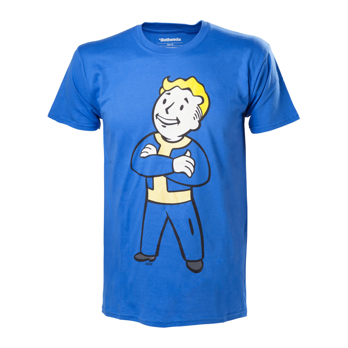 EXTRA LARGE Fallout 4 Vault Boy Official TShirt - Blue - XL LN68824 ...