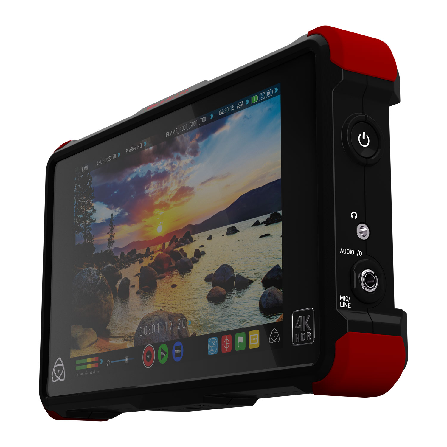 Atomos 7" IPS Ninja Flame Pro HD Field Monitor/4K Recorder LN71098 ...