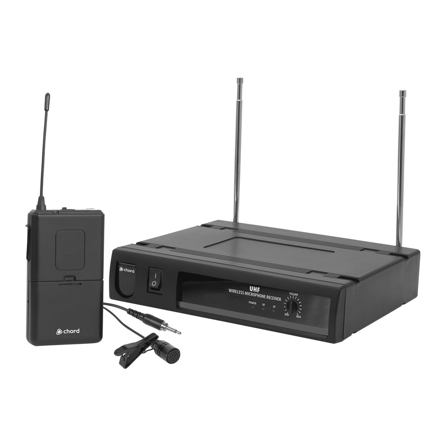 UHF Wireless Lavalier Mic System - 864.1MHz by Citronic LN74597 - 171 ...