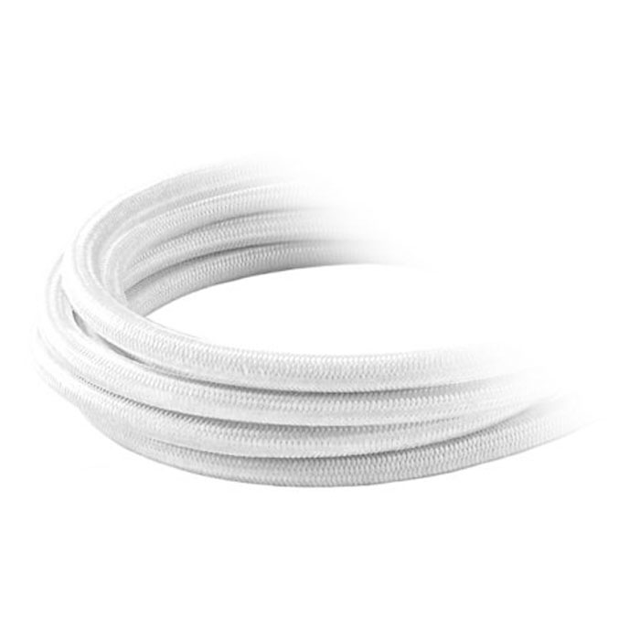 CableMod White ModFlex 2M Braided UK PC Power Cable/Lead - C13 to UK ...
