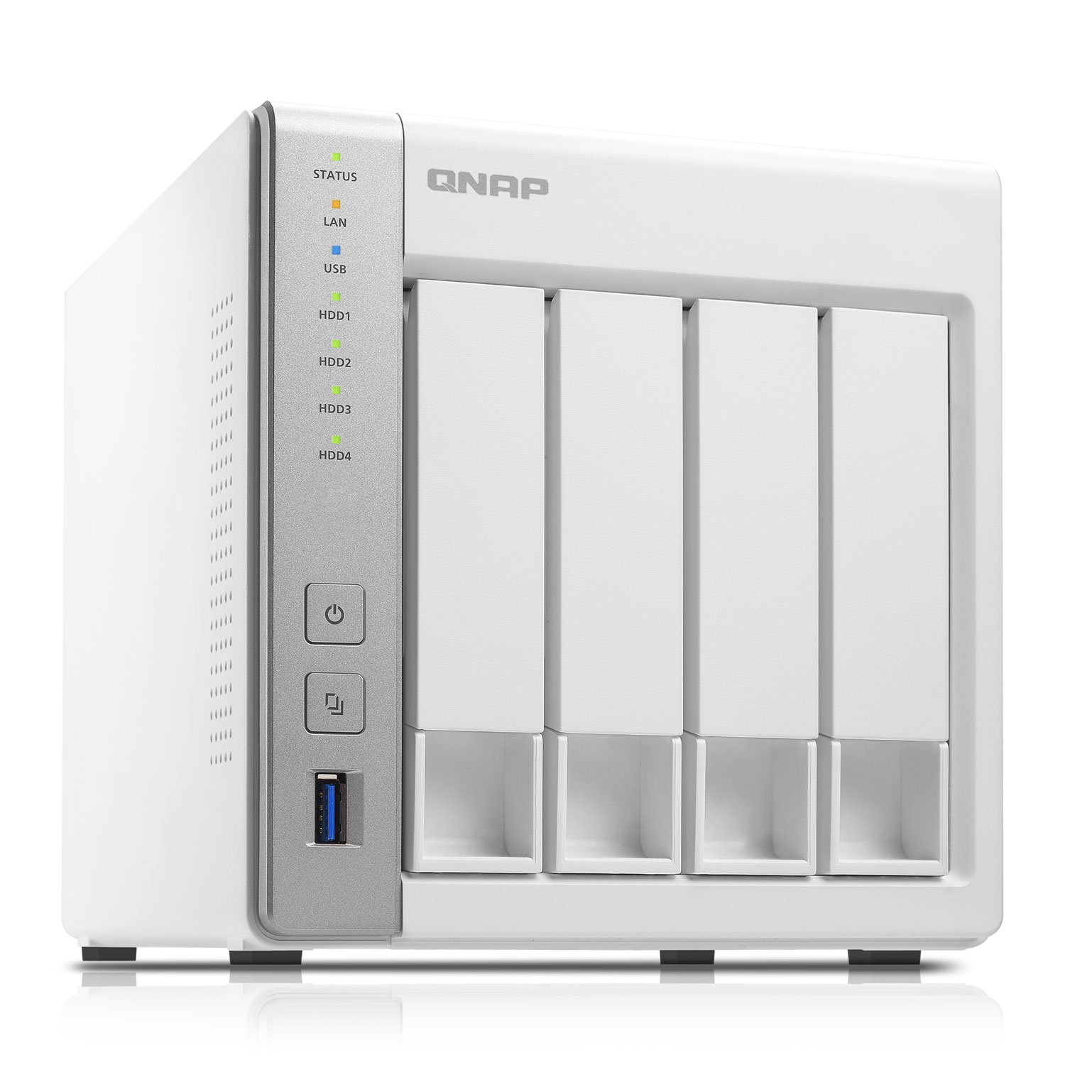 QNAP Dual Bay TS-431+ White Desktop NAS Box/Enclosure LN75674 | SCAN UK