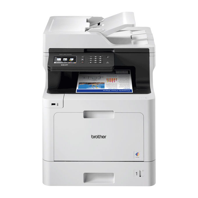 Brother DCP-L8410CDW All In One Wireless Colour Laser Printer/Scanner ...