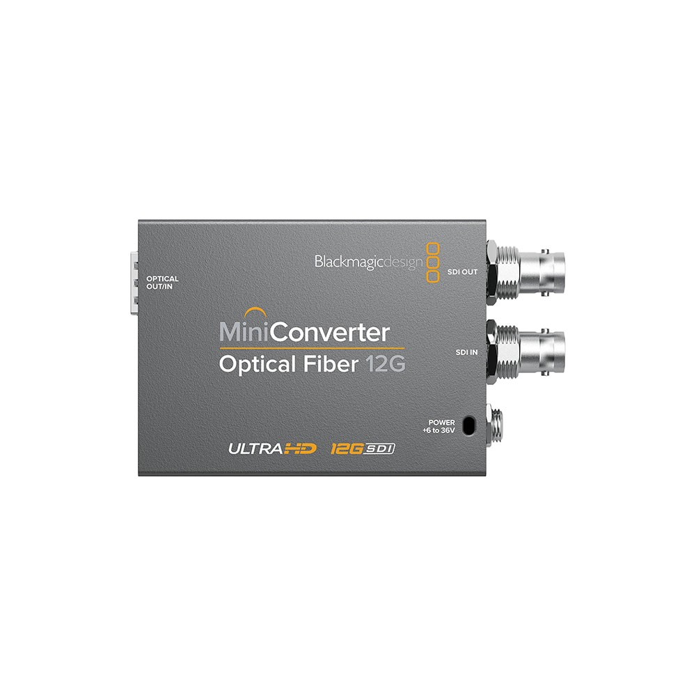 Blackmagic Design Mini Converter Optical Fiber 12G LN89212 - CONVMOF12G ...