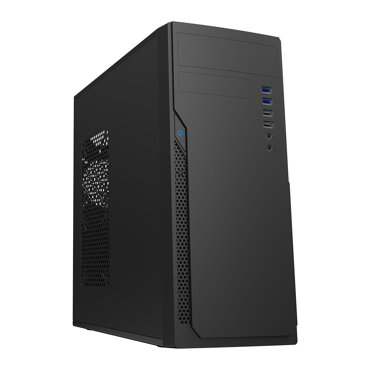 CiT Classic Mid Tower PC Case with 500W PSU/Power Supply LN89415 - CIT ...