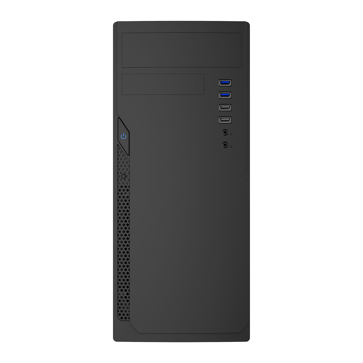 CiT Classic Mid Tower PC Case with 500W PSU/Power Supply LN89415 - CIT ...