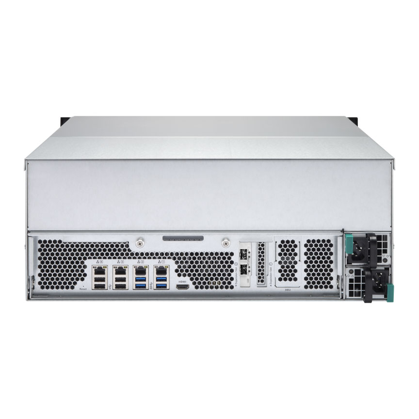 24 Bay QNAP Rack mount with 192TB Storage 16x12TB Enclosure LN90579 ...