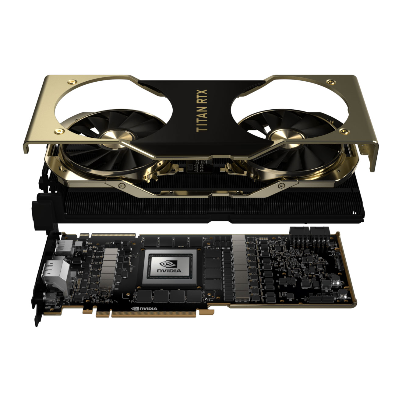 NVIDIA TITAN RTX 24GB Professional Ray Tracing Turing Graphics Card ...