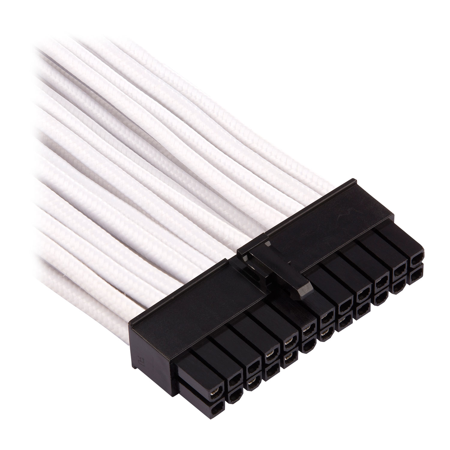 Corsair Type 4 Gen 4 PSU White Sleeved 24pin ATX Power Cable LN95585 ...