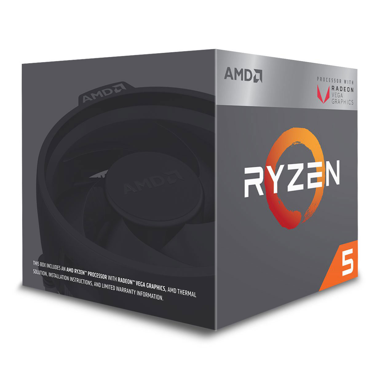 PowerColor RX 570 Red Devil 4GB GPU + AMD Ryzen 5 2400G CPU Bundle ...