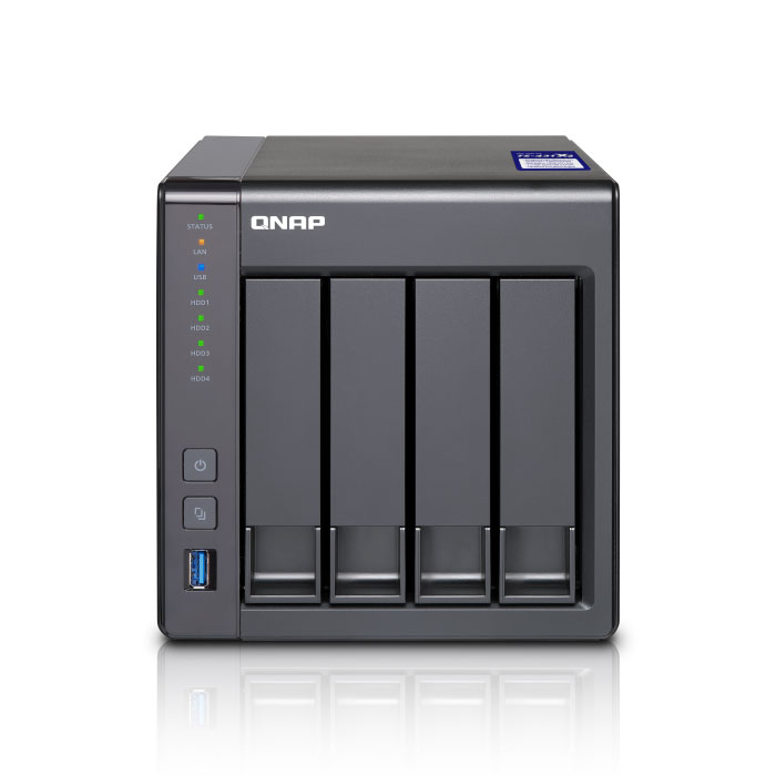 QNAP 4 Bay Quad Core NAS 10GbE w/ USB 3.0 LN103864 - TS-431X2-2G | SCAN UK
