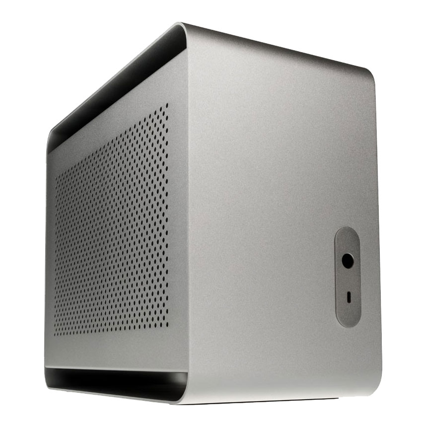 Streacom DA2 Mini ITX Chassis - Silver LN104232 - ST-DA2-SILVER | SCAN UK
