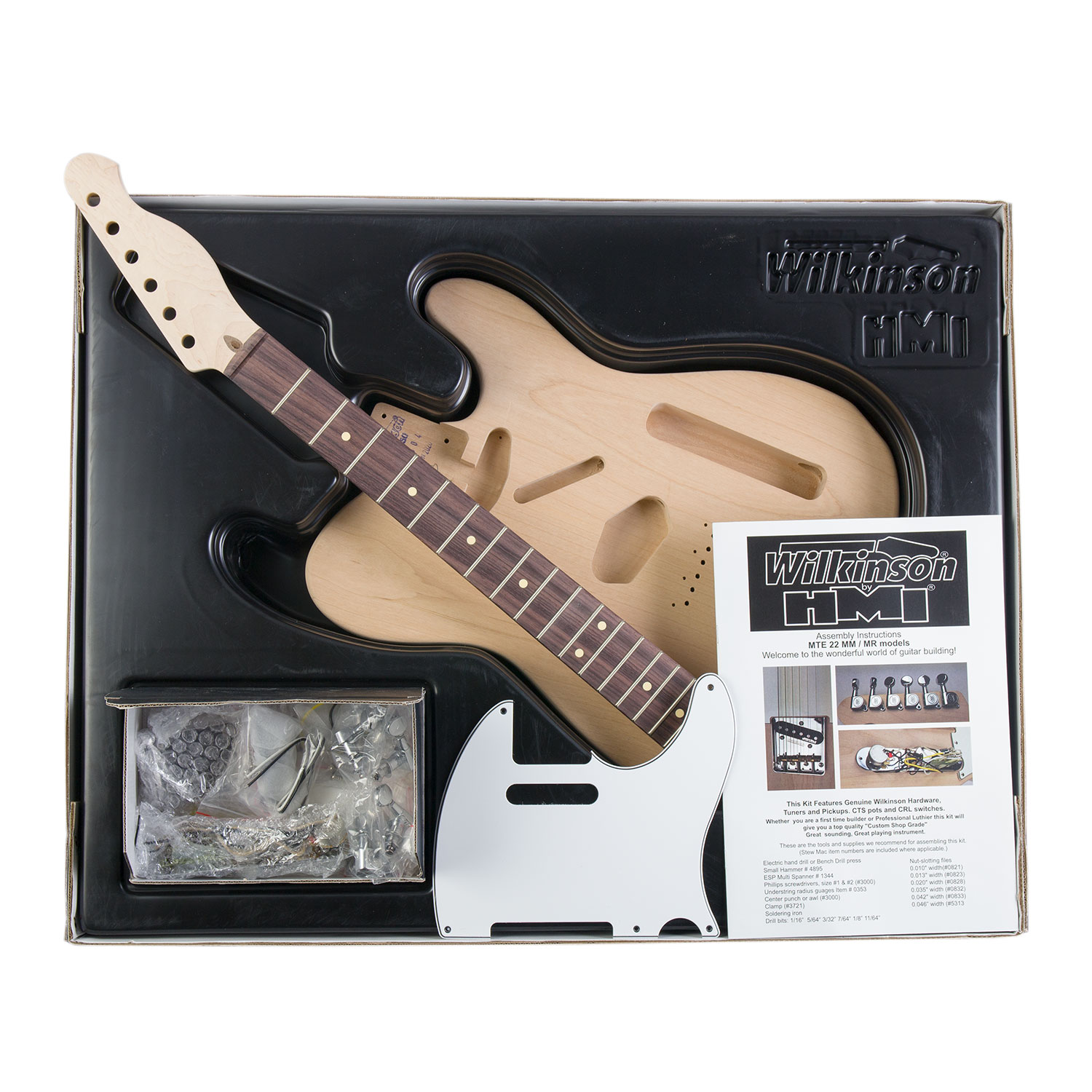 Wilkinson - DIY Guitar Kit Modern-T-Style LN108067 - MTE22MR | SCAN UK