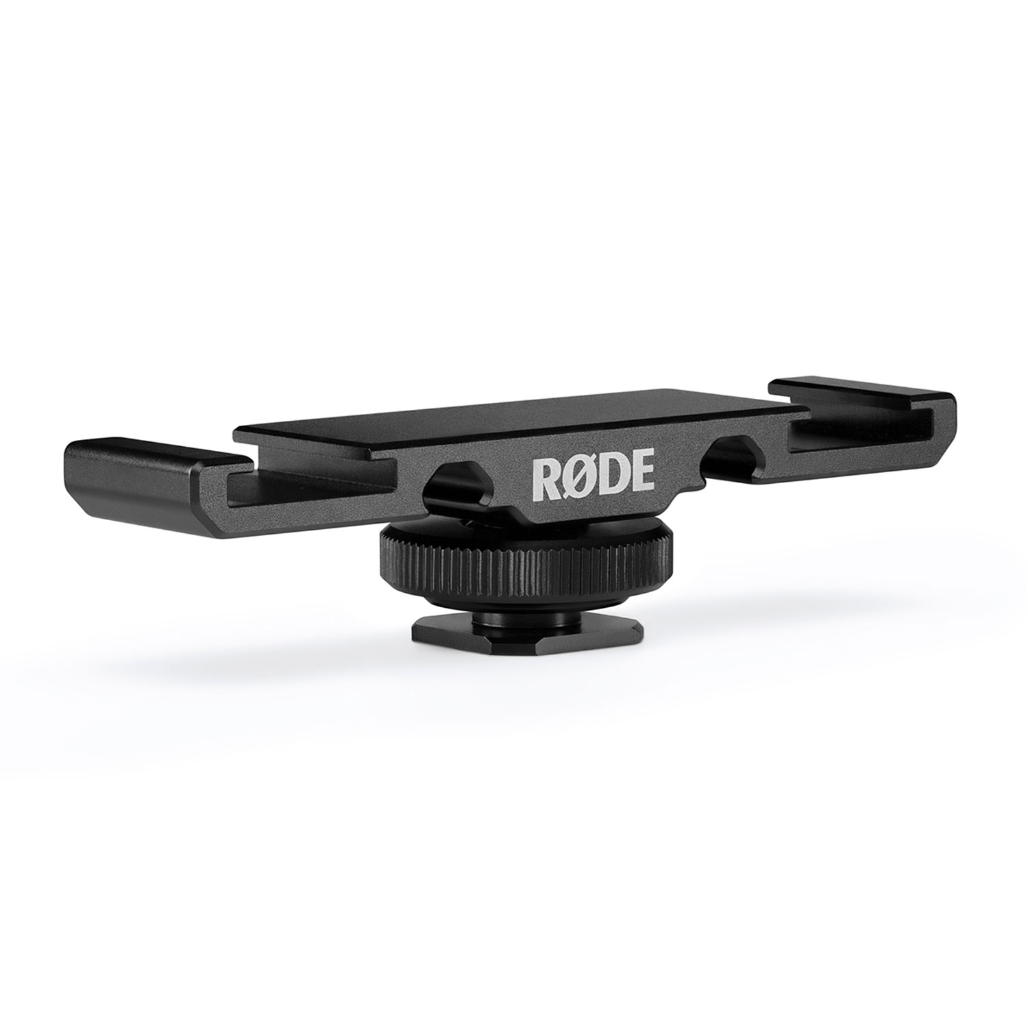 Rode DCS-1 Dual Cold Shoe Mount with sturdy base with ¼” thread ...