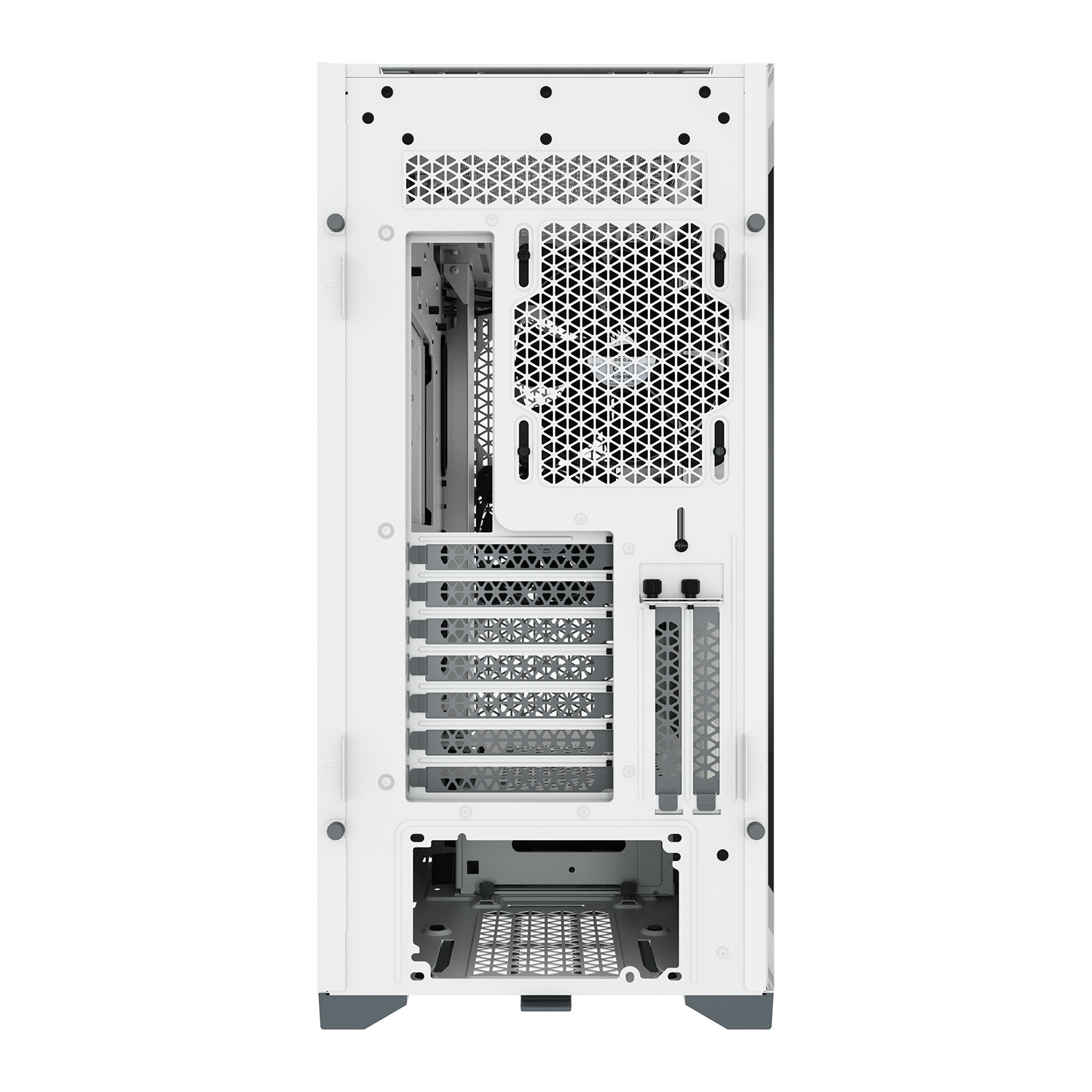 CORSAIR 5000D Airflow White Mid Tower Tempered Glass PC Gaming Case ...