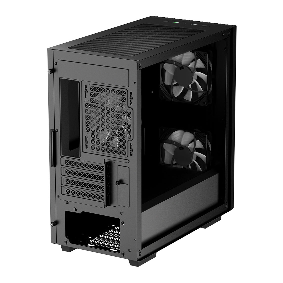 DEEPCOOL MATREXX 40 3FS Tempered Glass MicroATX Mini Tower Gaming Case ...