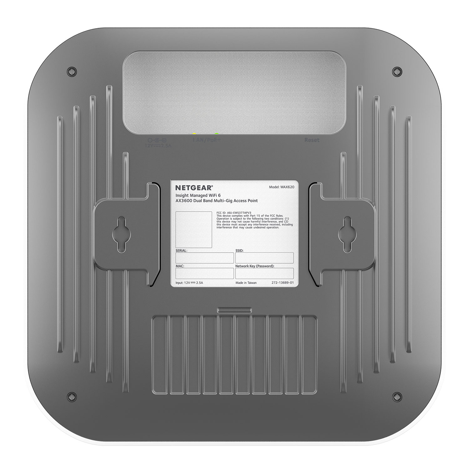 NETGEAR WAX620 Wireless WiFi6 Dual-Band 2.5GbE WiFi Access Point with ...