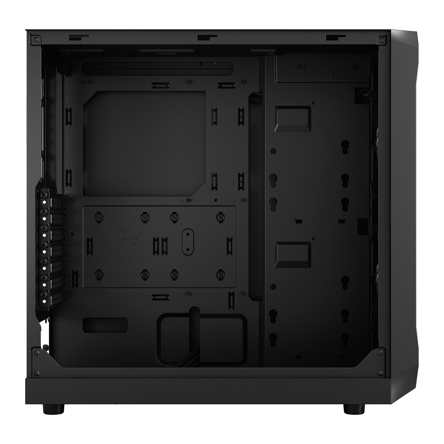 Fractal Design Focus 2 Black Mid Tower PC Case LN119002 - FD-C-FOC2A-07 ...