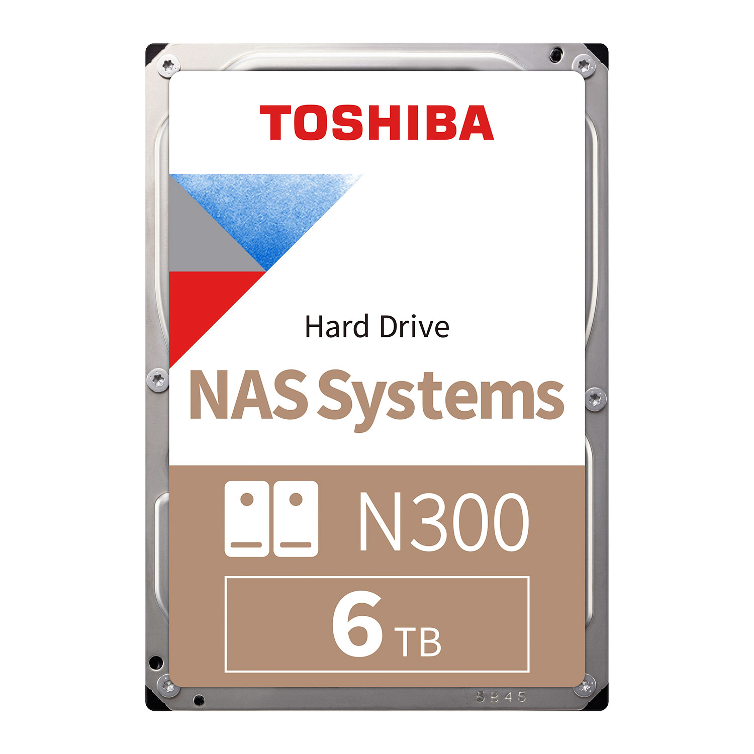 Toshiba N300 6TB NAS HDD/Hard Drive 7200rpm LN119339 - HDWG460UZSVA | SCAN UK