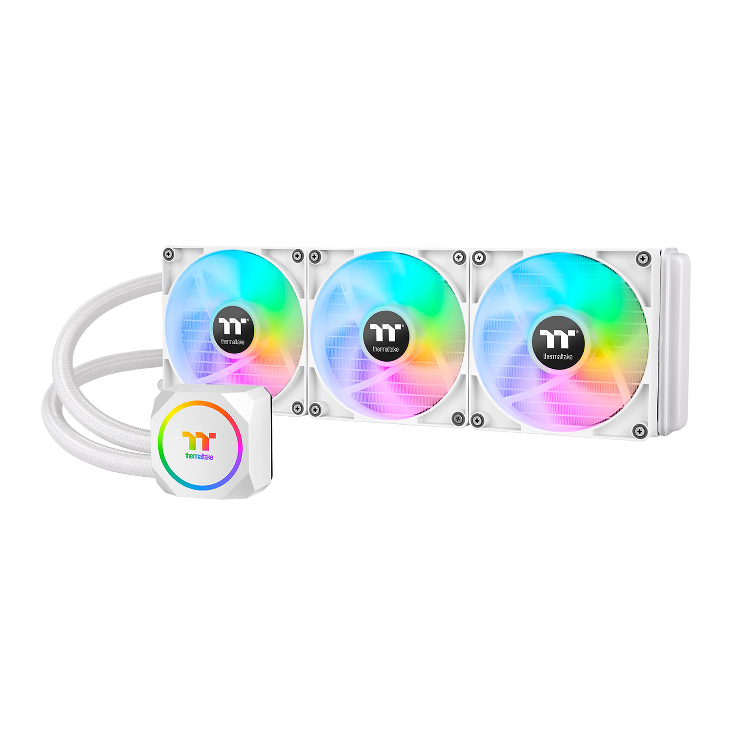 Thermaltake 420mm TH420 Snow Edition ARGB All In One CPU Water Cooler ...