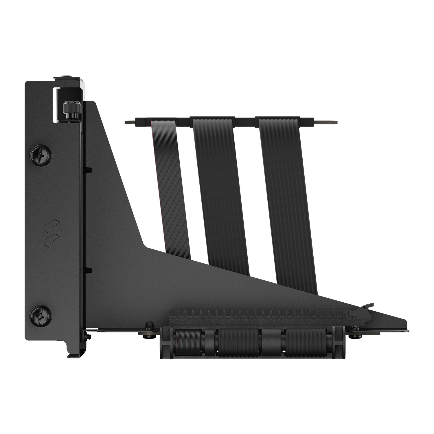 Fractal Flex 2 Black PCIe 4.0 Universal Vertical GPU Bracket & Riser ...