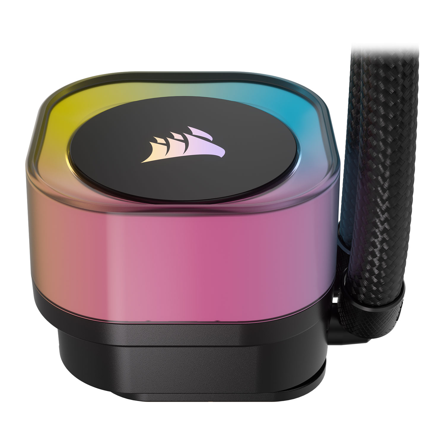 Corsair 240mm iCUE LINK H100i RGB Black AIO CPU Liquid Cooler Intel AMD ...