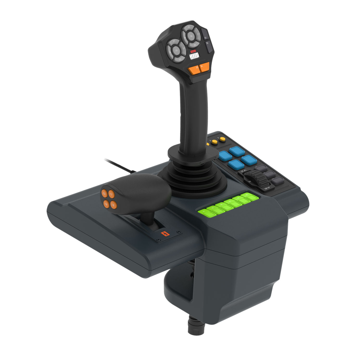 Hori Farming Vehicle Control System with Pedals LN142917 - HPC-043U ...