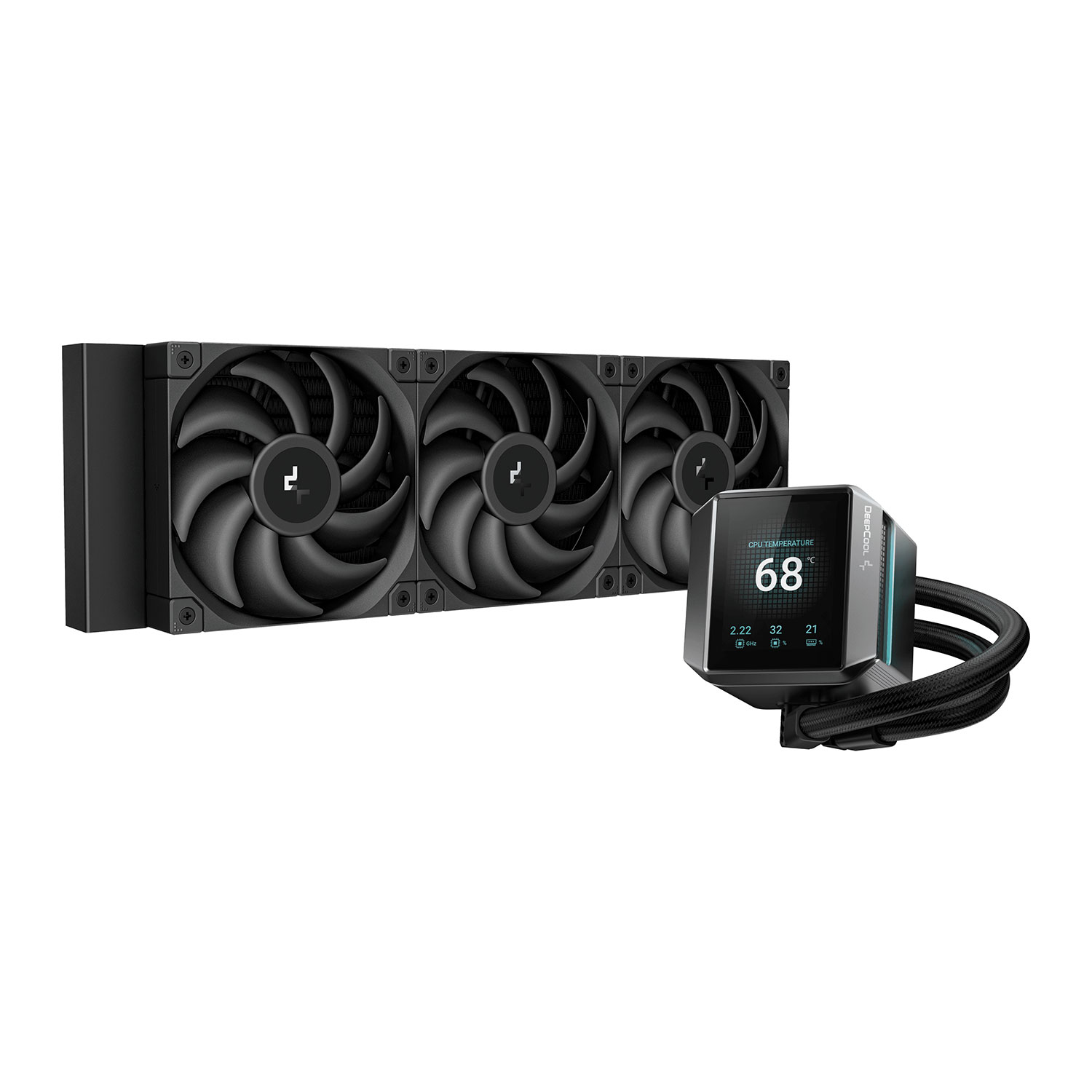 DeepCool 360mm MYSTIQUE 360 AIO CPU Liquid Cooler Intel/AMD LN145412 ...