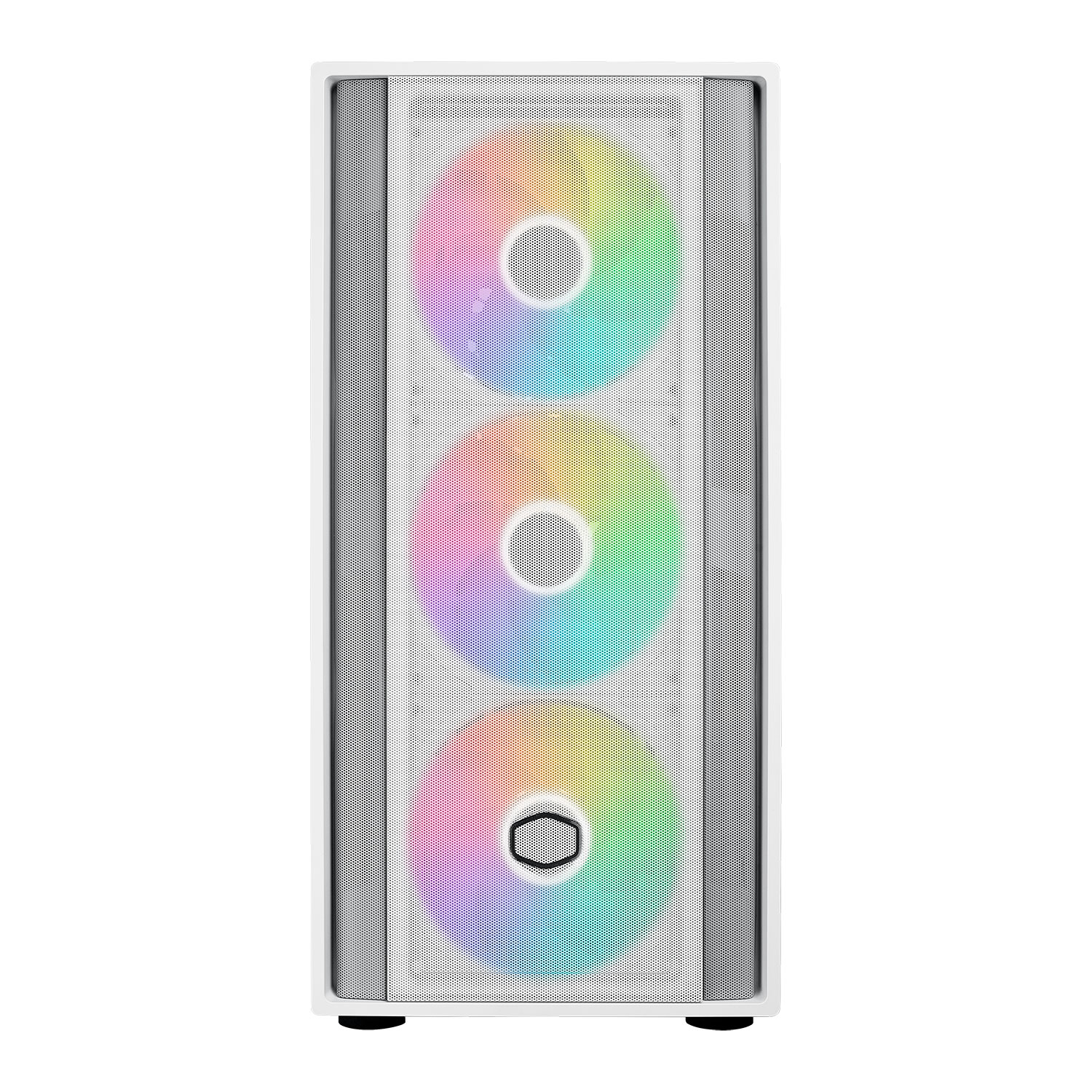 Cooler Master MasterBox 600 White ARGB Mid Tower TG PC Case LN146579 ...