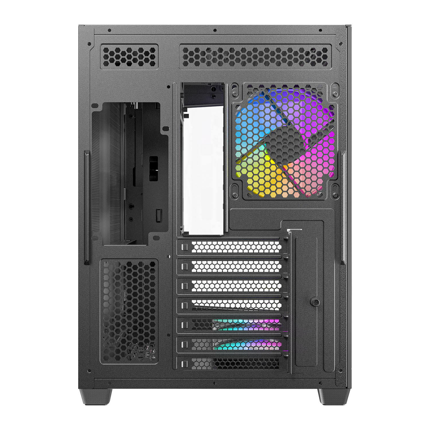 Antec C5 ARGB Mid Tower Tempered Glass PC Gaming Case Black LN147238 ...