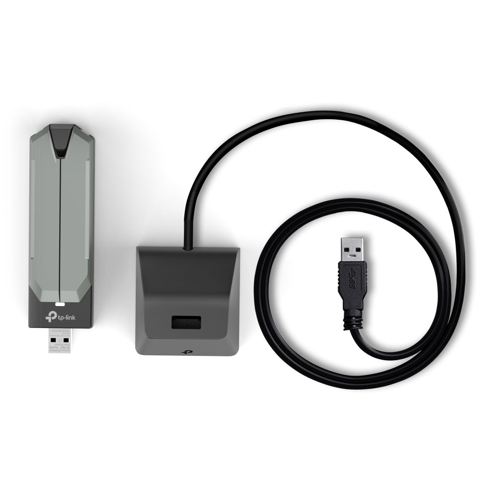 tp-link Archer TBE400UH BE6500 WiFi 7 Tri Band High Gain Wireless USB ...