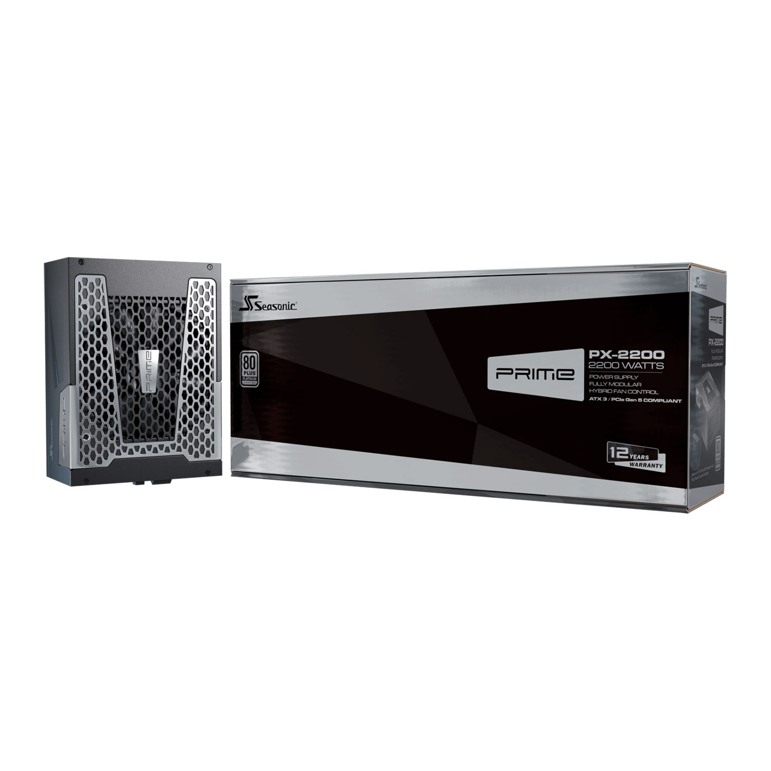 Seasonic PRIME PX ATX3 2200 Watt Fully Modular PCIE 5.0 80+ Platinum ...