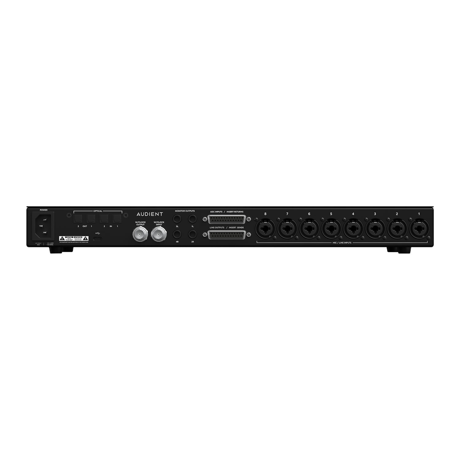 Audient iD48 - 24in / 32out Rack Mount USB Audio Interface LN155061 ...