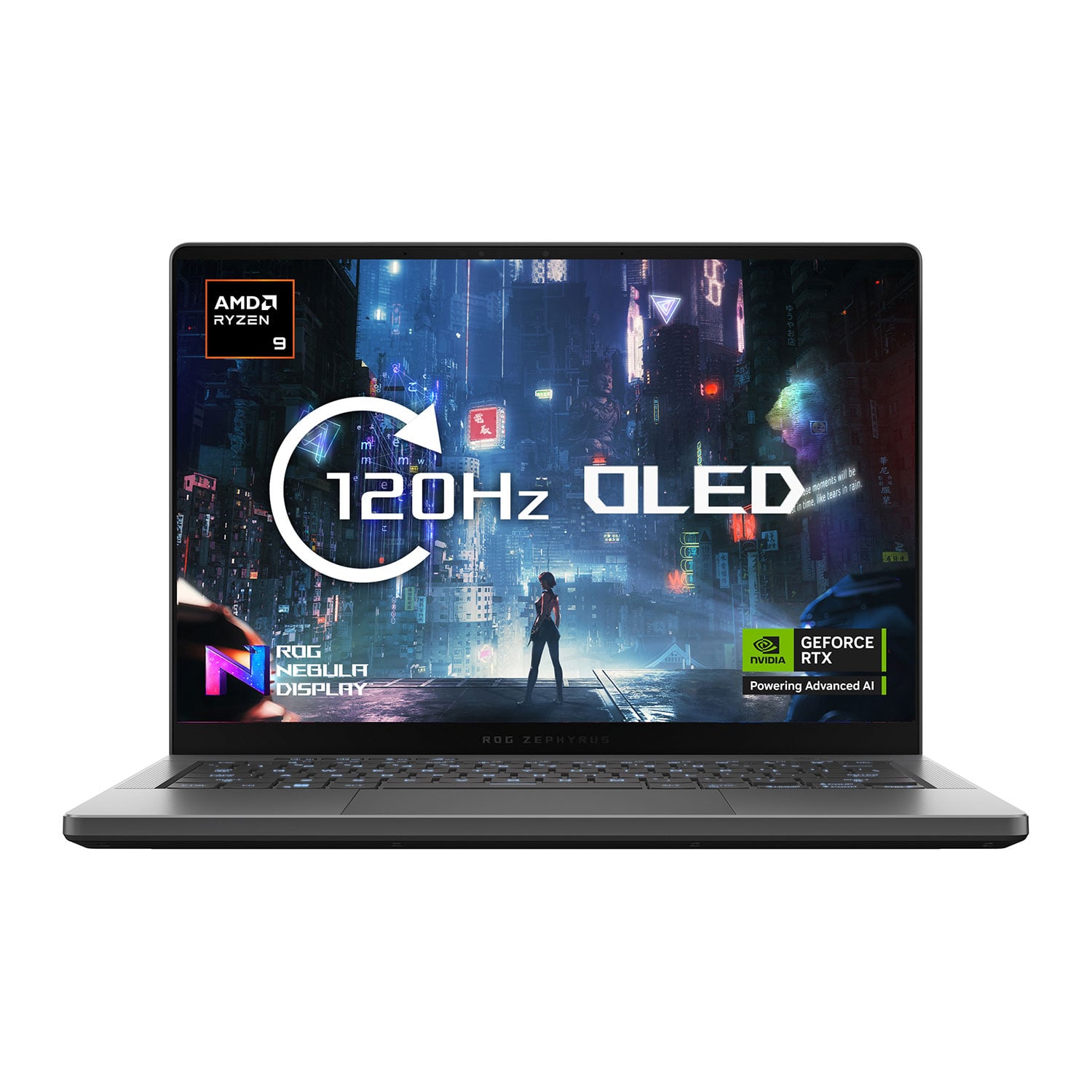 ASUS ROG Zephyrus G14 OLED 2.5K 120Hz AMD Ryzen 9 RTX 5060 Gaming ...