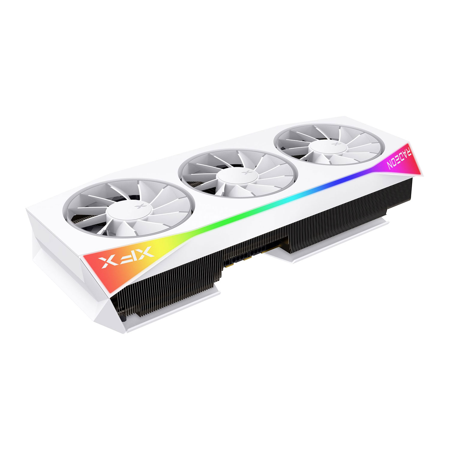 XFX Mercury AMD Radeon RX 9070 XT OC Magnetic Air Edition White 16GB ...