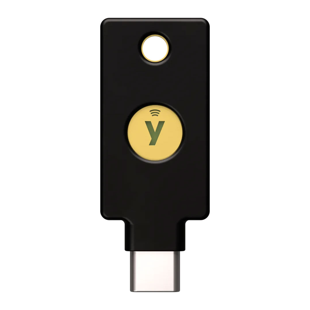 Yubico YubiKey 5C Multi-protocol USB / NFC MFA Security Key LN157912 ...