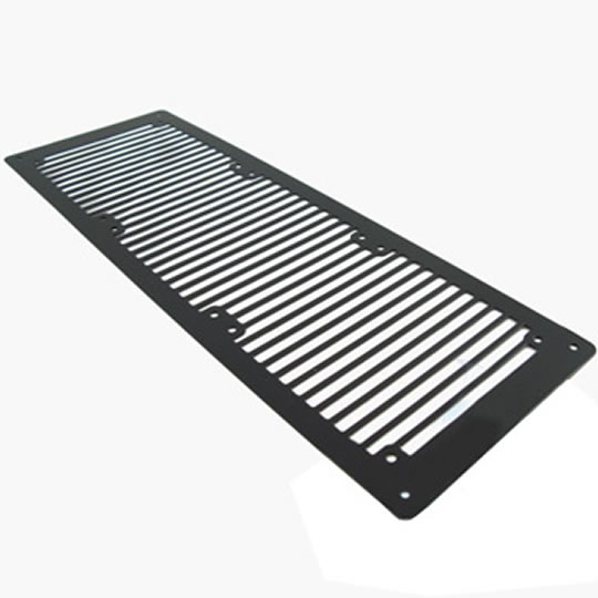 SCAN Stripes 360mm Satin Black Radiator Grill (15mm Spacing) LN27405 ...