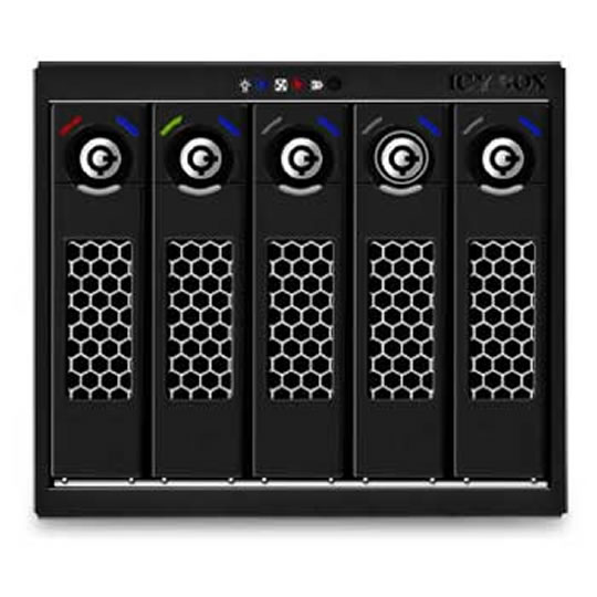 ICY BOX 5x 3.5" SATA/SAS HDD Backplane into 3x 5.25" Bays LN27712 - IB ...