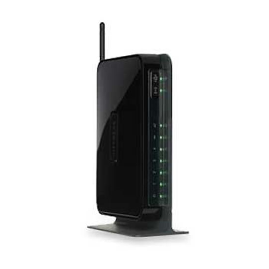 Netgear DGN1000 Wireless-N 150 ADSL2+/DSL Modem Router with 4 Port ...