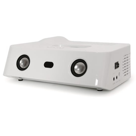 Geniesys Optimax-ii iPod Projector, White, works with iPhone also ...
