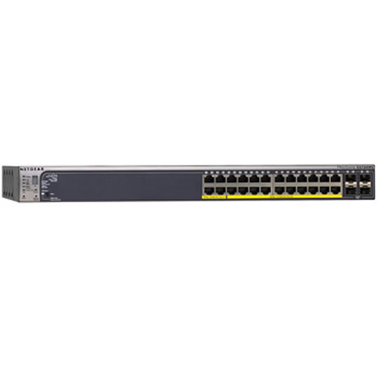 24 port Netgear Prosafe Stackable Smart Switch GbE (GS724TPS-100EUS ...