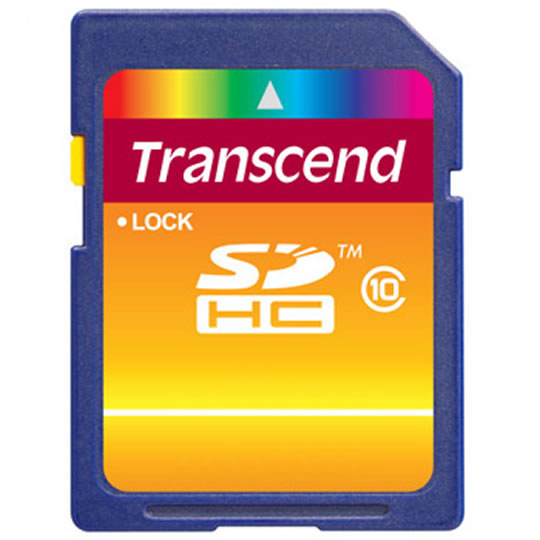 8GB Transcend Secure Digital High Capacity (SDHC) LN33269 - TS8GSDHC10 ...