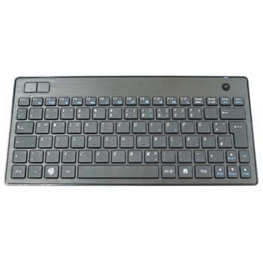 HTPC Wireless Keyboard Super Mini with Track Ball Mouse Keysonic KSK ...