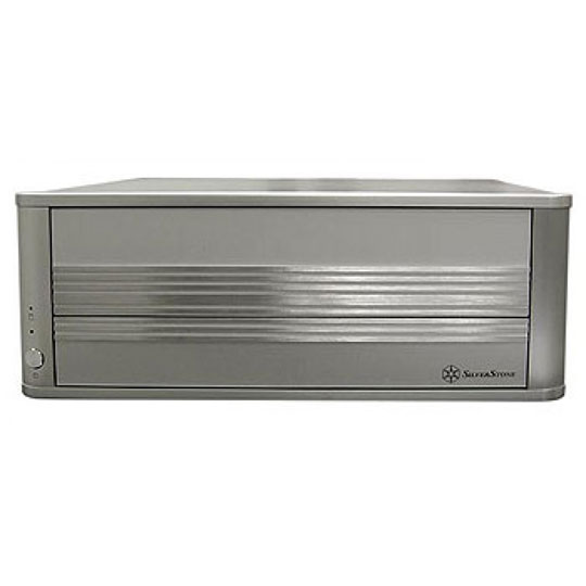 SilverStone Lascala Desktop Case - Silver LN8249 - 10001 | SCAN UK