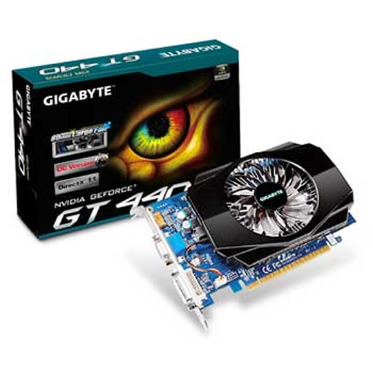 Gigabyte NVIDIA GT 440 OC Graphics Card - 1GB LN37781 - GV-N440D3-1GI ...