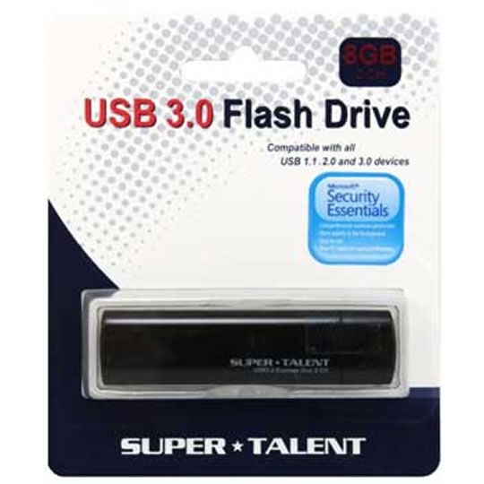 Super Talent Express 8GB USB 3 Flash Drive - ST3U8E2CK LN38481 | SCAN UK