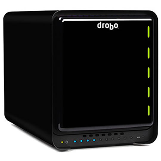 Drobo S, 2nd Generation 5 Bay SATA DAS with USB 3.0 eSATA Firewire 400/ ...