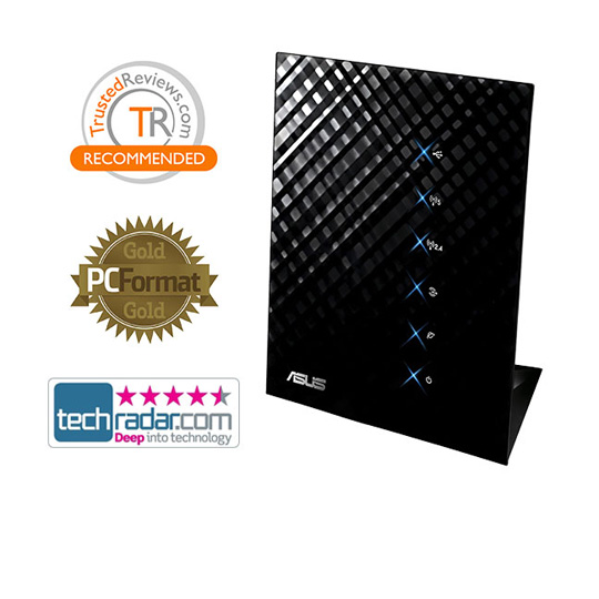 Gigabit Broadband Router ASUS Black Diamond RT-N56U LN38872 | SCAN UK