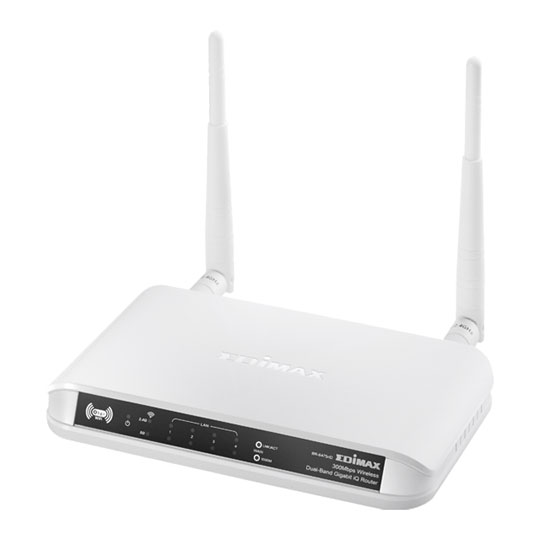 Edimax BR-6475nD 5Ghz Gigabit Router inc AP Bridge/Repeater Mode & iQ ...
