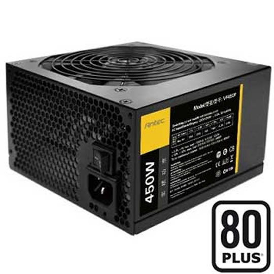 450W Antec VP 450P-GB PSU LN39832 - 0-761345-06451-4 | SCAN UK