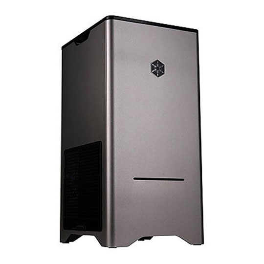 Silverstone Fortress FT03T Titanium Micro/Mini/DTX-ATX Tower Case ...